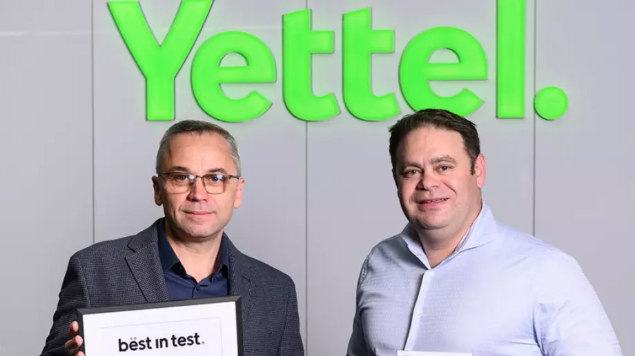 Мрежата на Yettel спечели пети пореден сертификат Best in Test ...