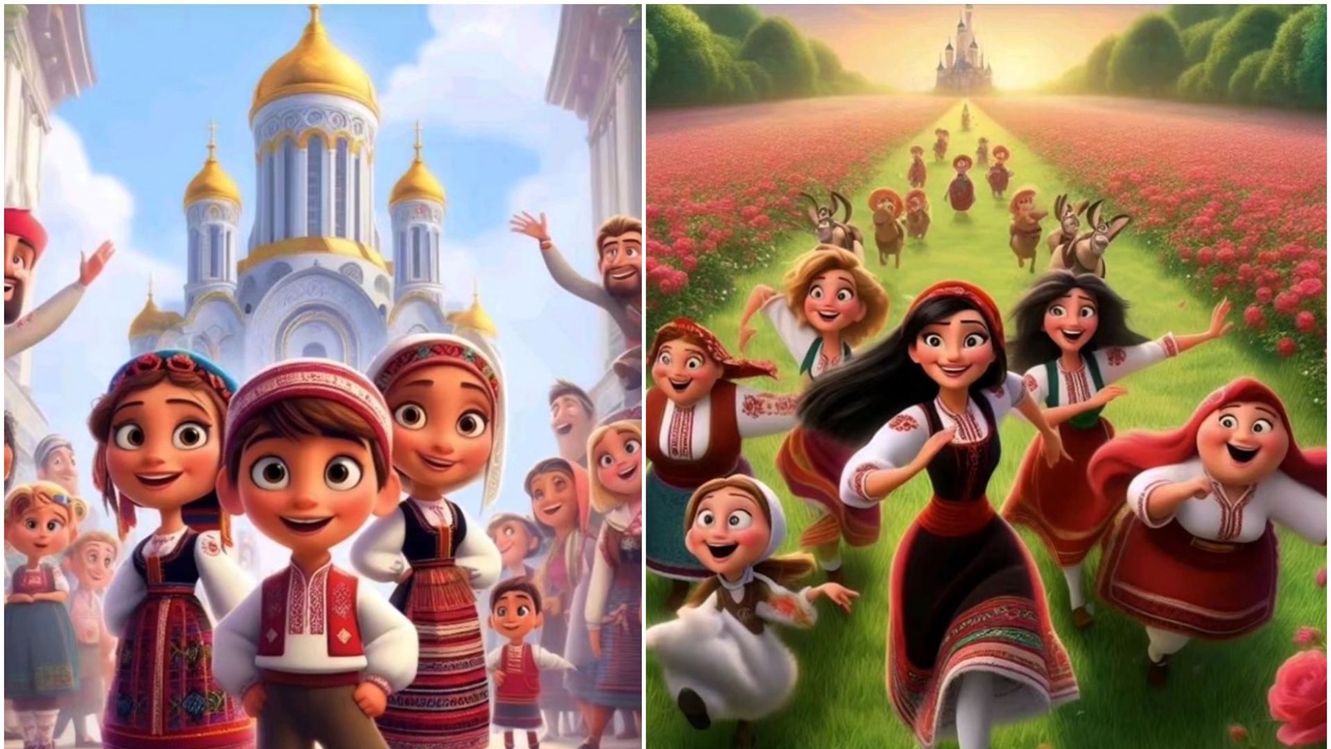 Как би изглеждал филм на Disney, ако героите в него бяха българи ...