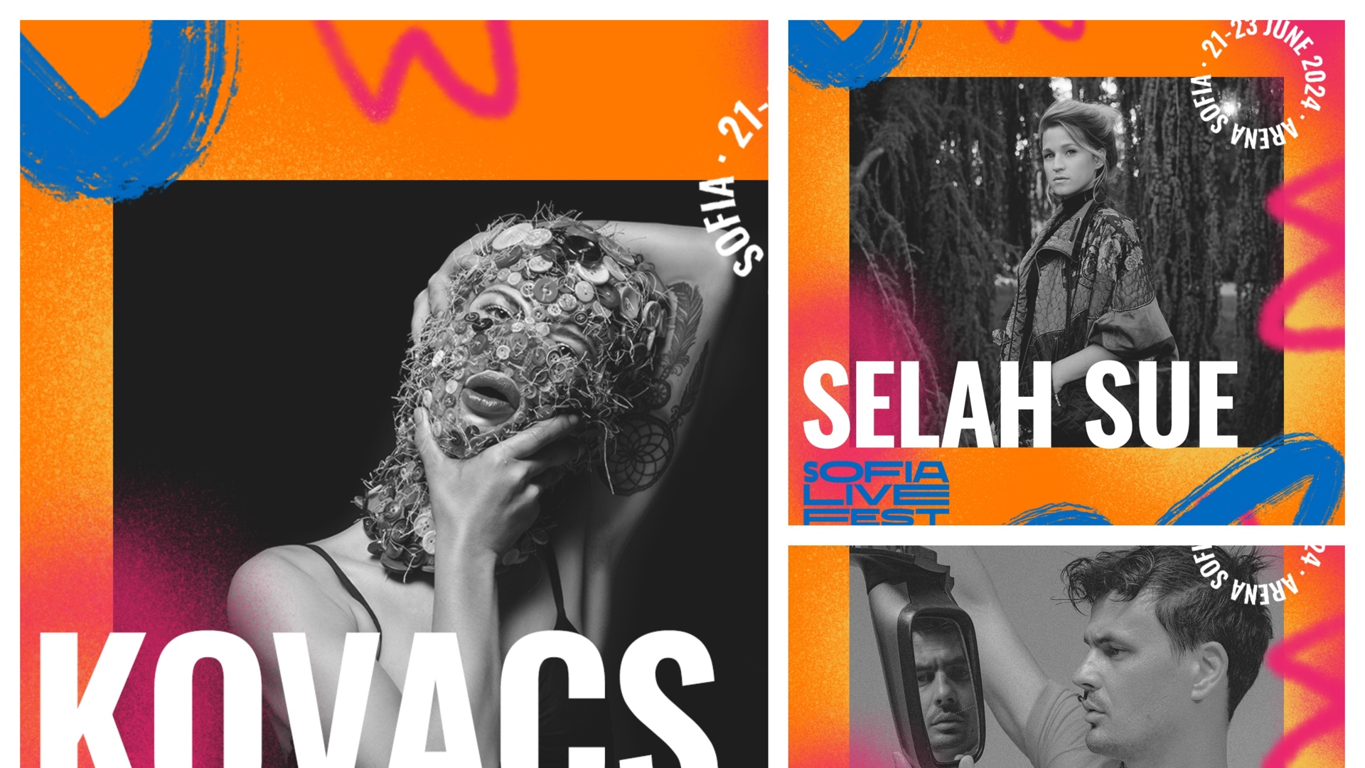 KOVACS, SELAH SUE и BULGARIAN CARTRADER се присъединяват към SOFIA LIVE FESTIVAL 2024 | Actualno.com