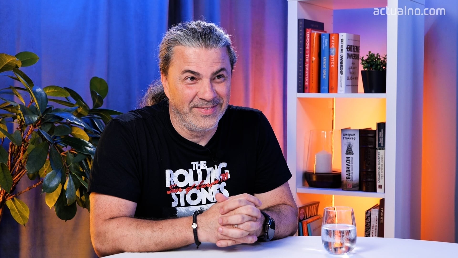 Наско от Б.Т.Р. в "Студио Actualno": Какво е да бъдеш 30 години в сърцето на публиката? (ВИДЕО ...