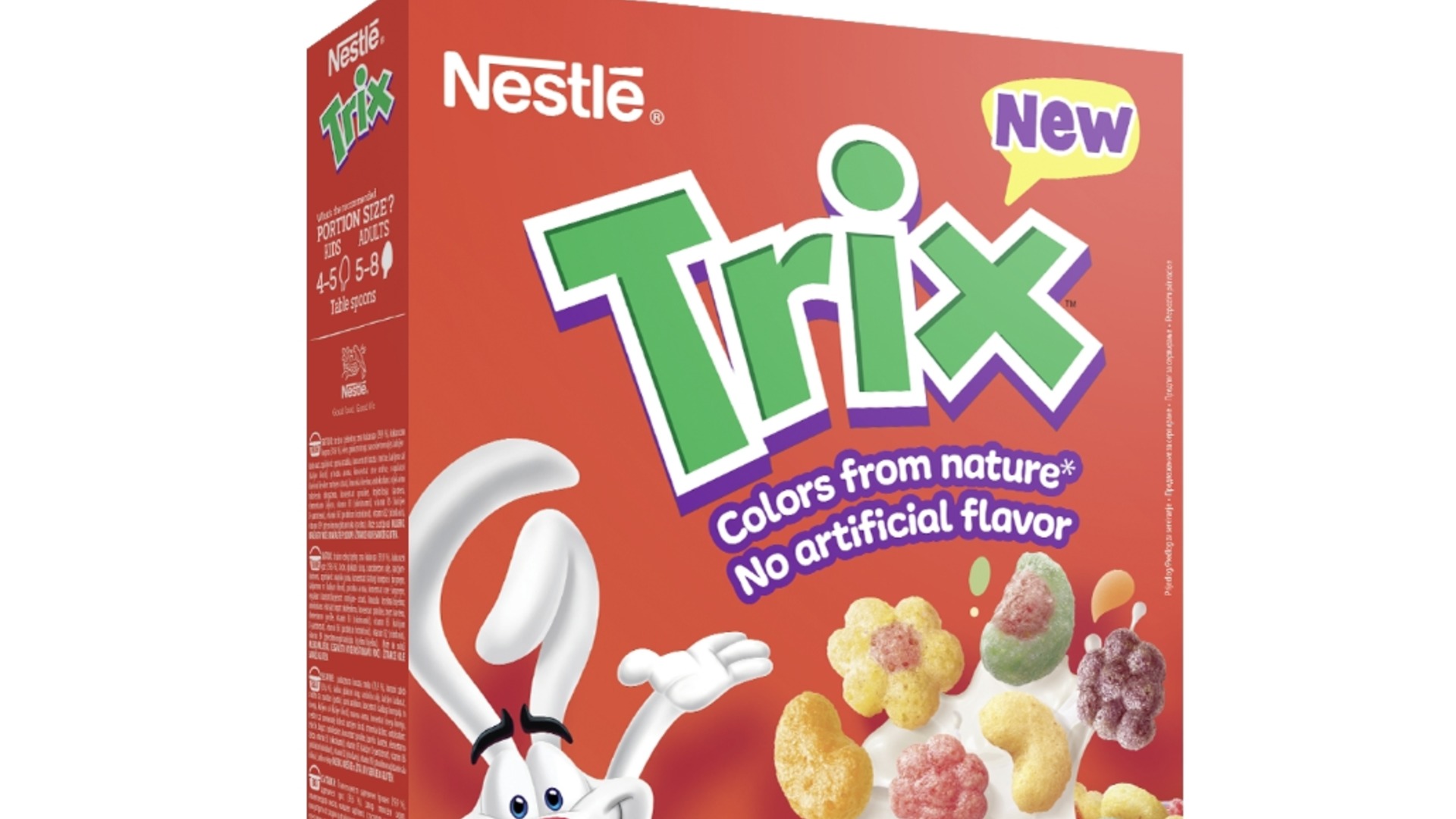 С TRIX зърнена закуска забавлението за цялото семейство пристига и в ...